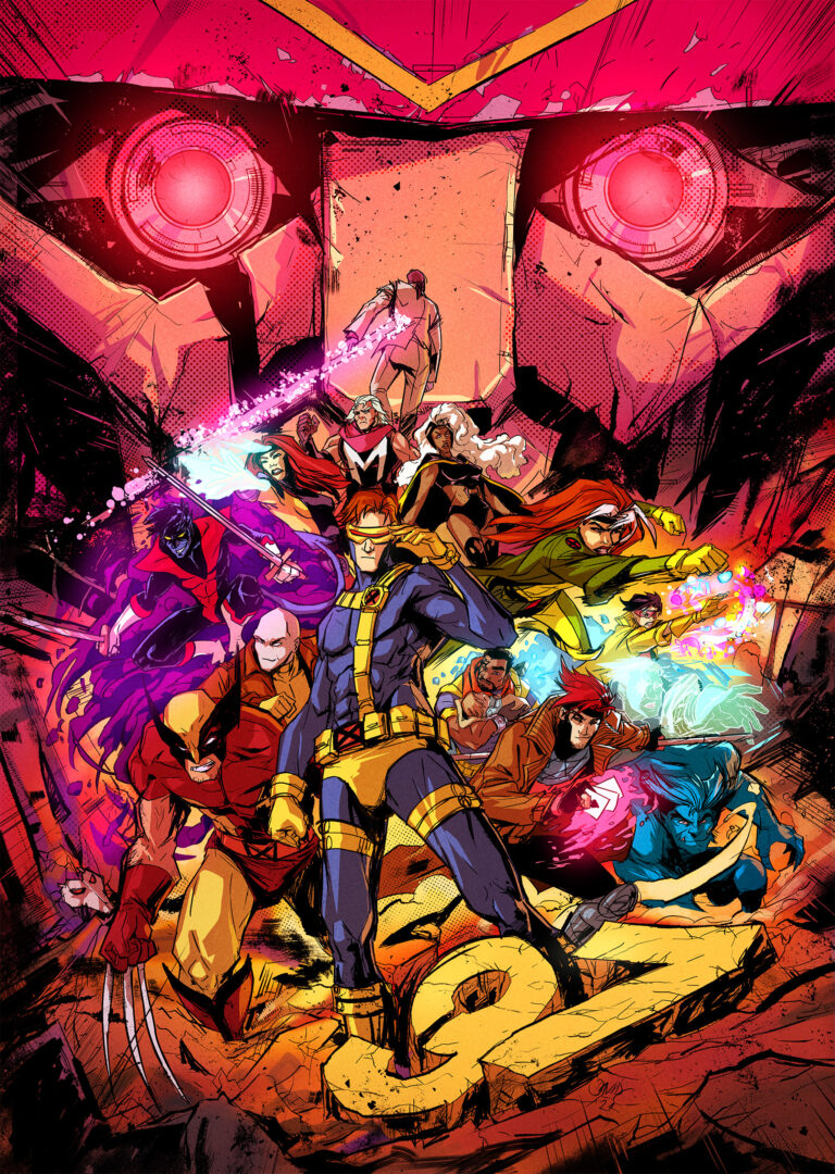 X-Men ’97 Season One Tribute art by David Cousens – Hireillo | Hire an ...