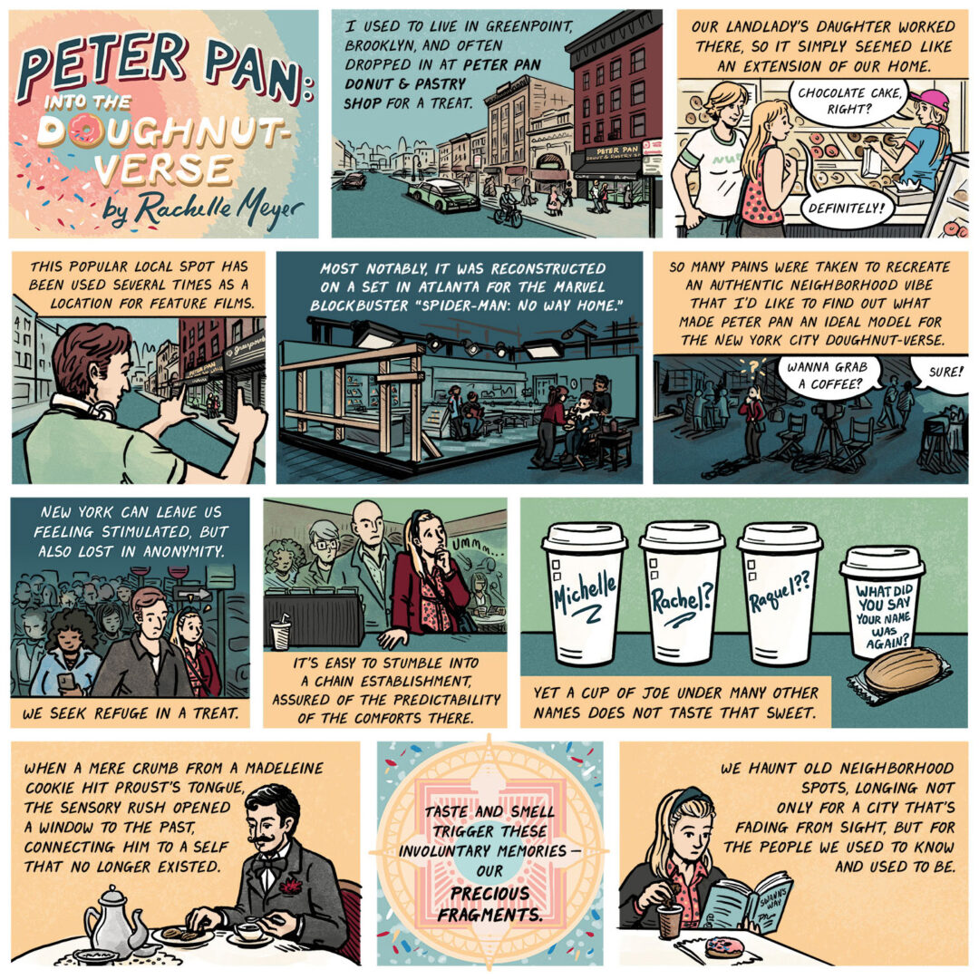New York Times Comic about Peter Pan Donut Shop – Hireillo | Hire an ...