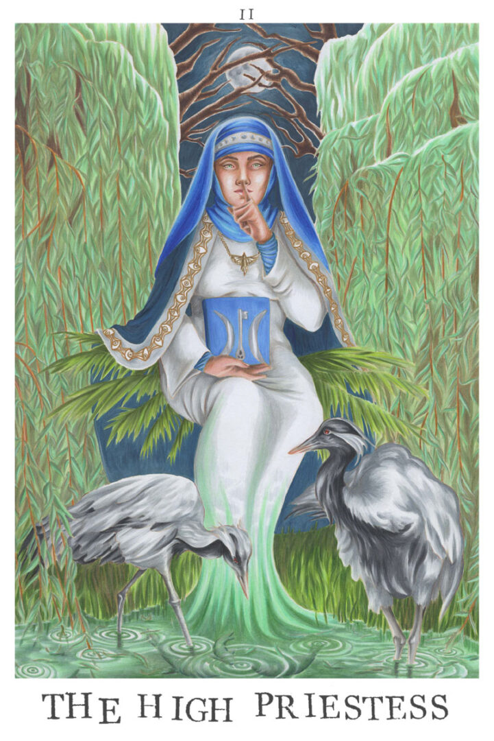 Tarot – The High Priestess – Hireillo | Hire an Illustrator