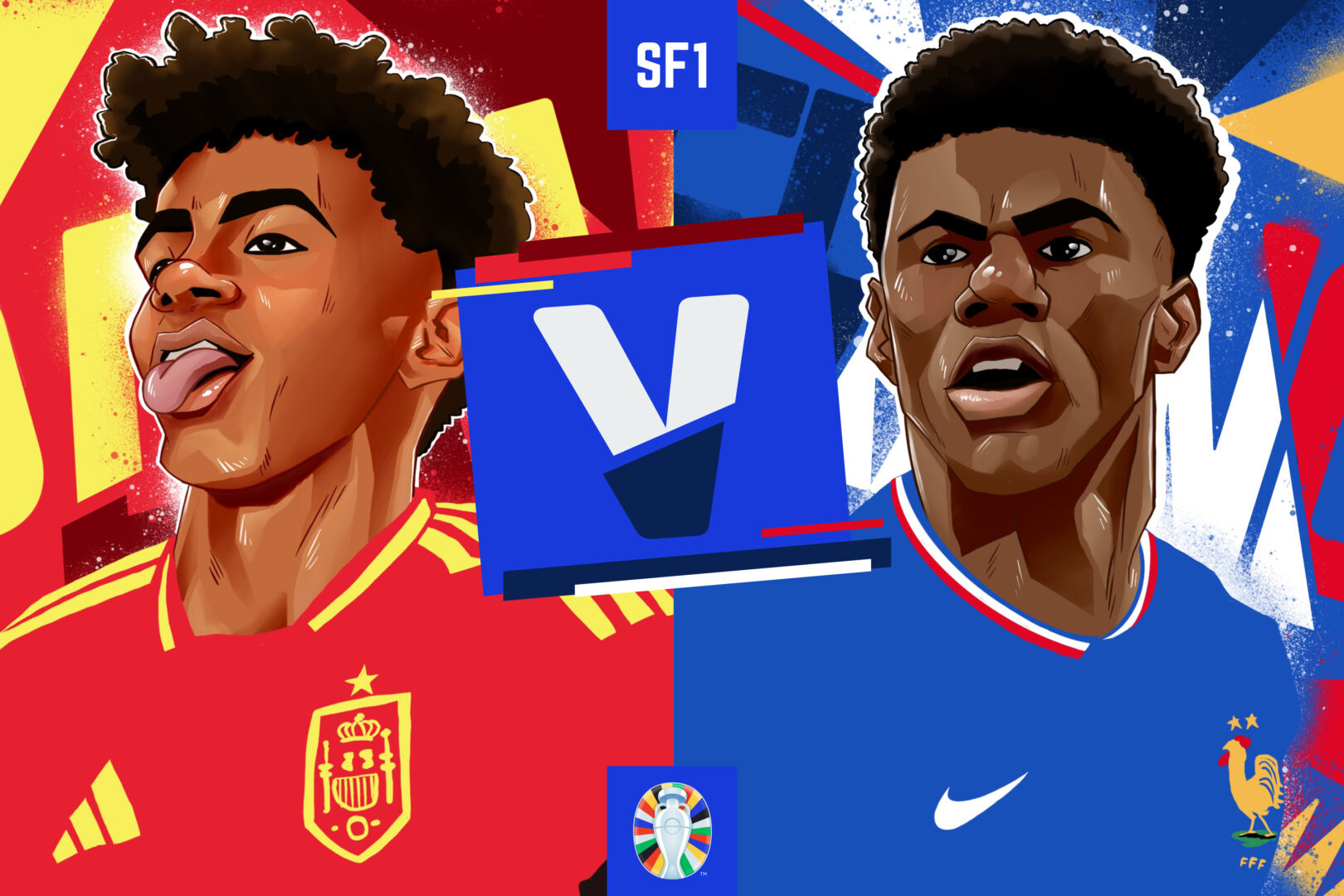 Euro 2024 Style Experiment – Hireillo | Hire an Illustrator