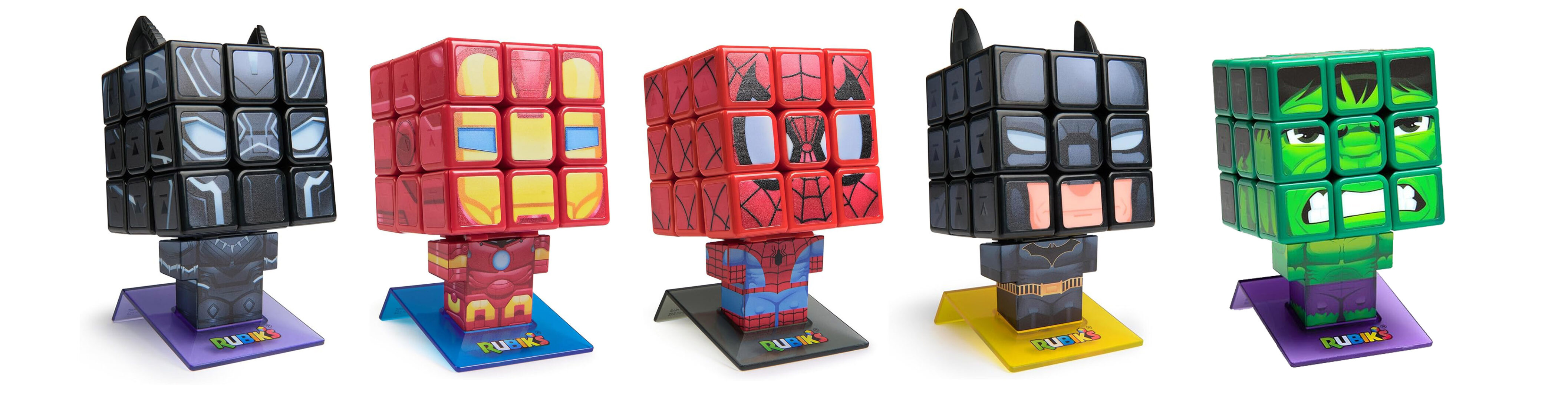 Spin Master Marvel/DC Superhero Rubiks Cubers – Hireillo | Hire an ...