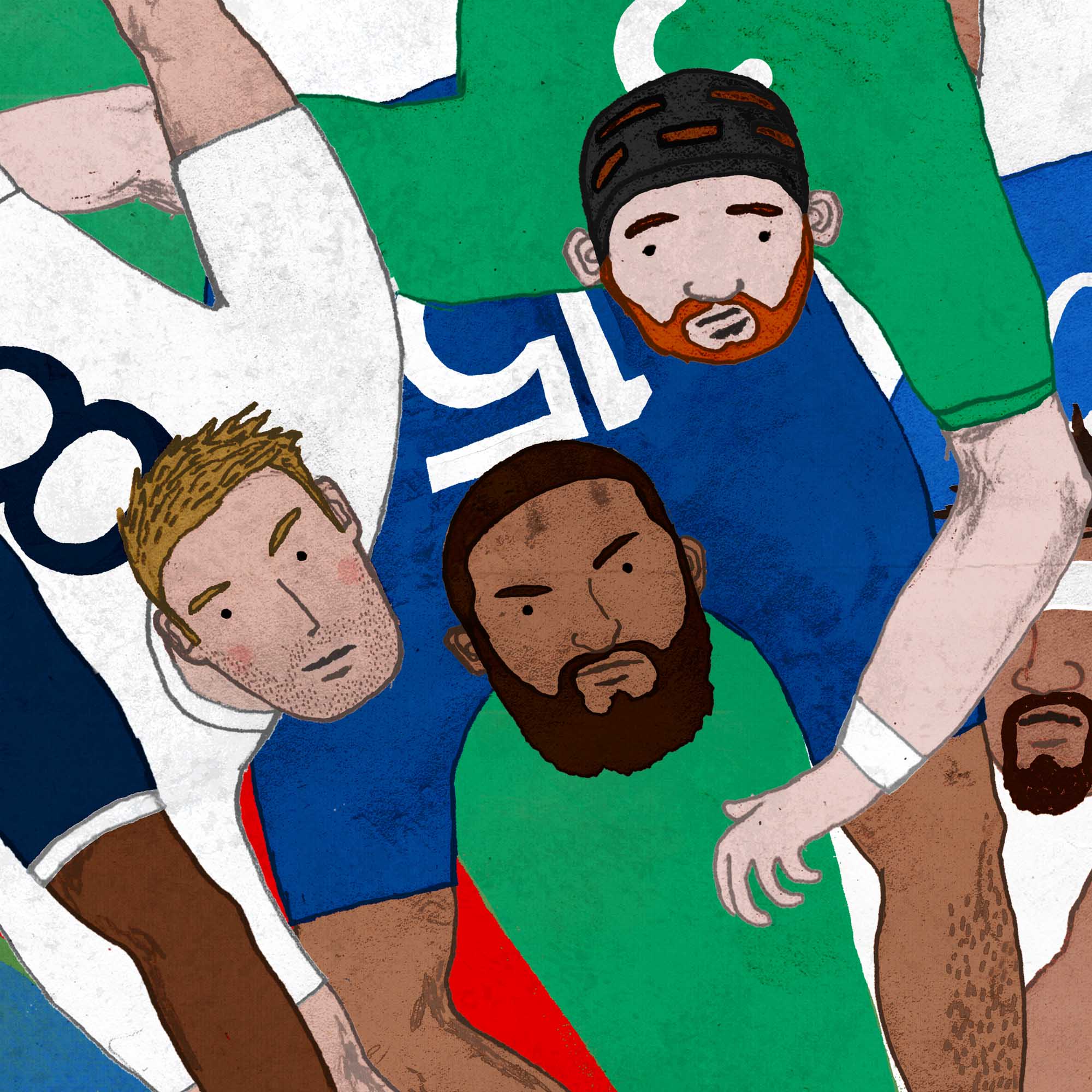 6 Nations Rugby Illustration – Hireillo | Hire an Illustrator