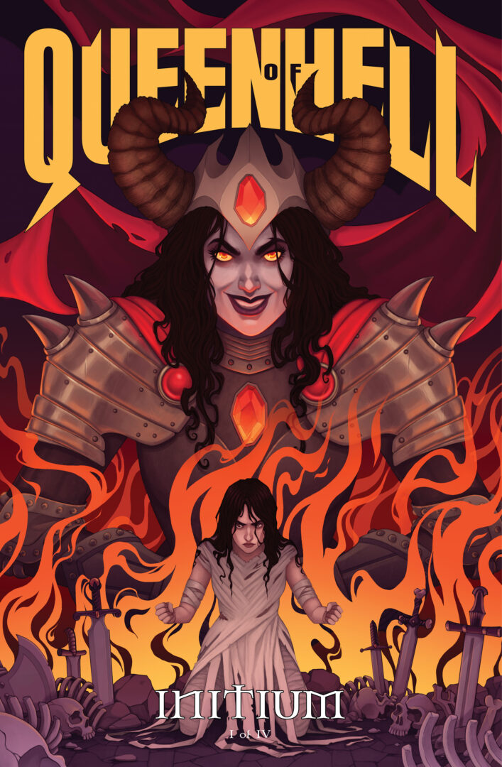 Queen of Hell #1 Comic Cover Variant – Hireillo | Hire an Illustrator