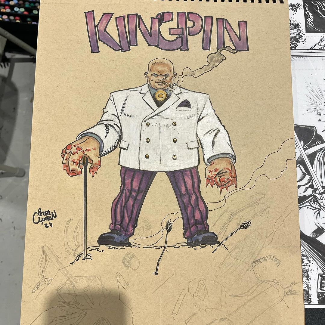 Wilson Fisk aka Kingpin (Marvel Fan Art) – Hireillo | Hire an Illustrator