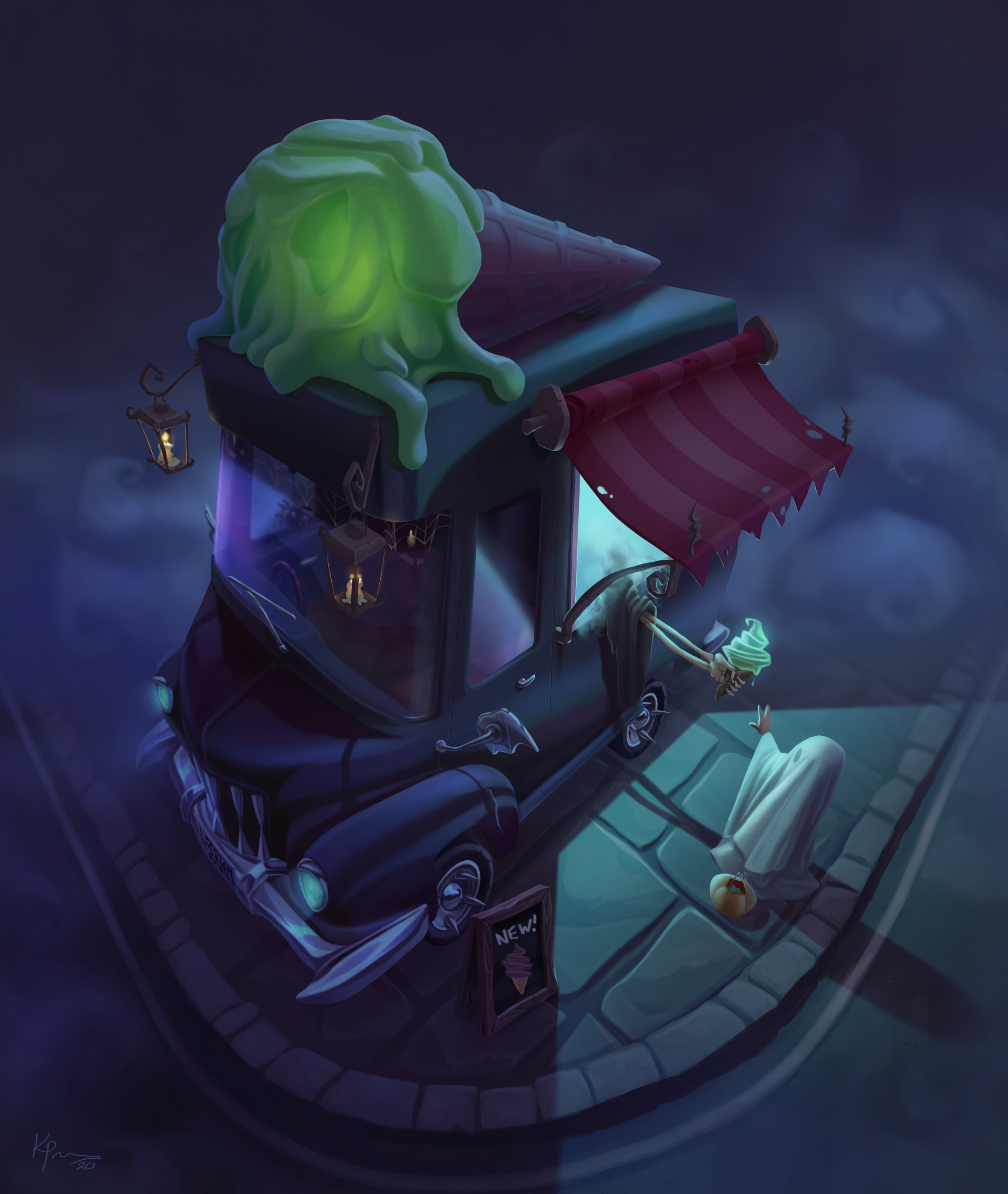 I Scream Van! – Hireillo | Hire an Illustrator