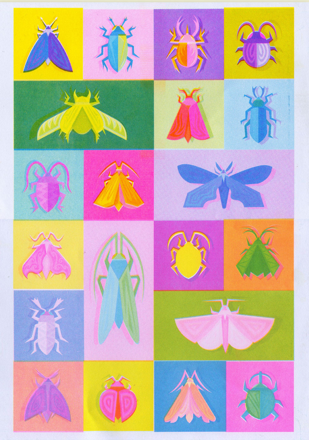 Riso print work – Hireillo | Hire an Illustrator