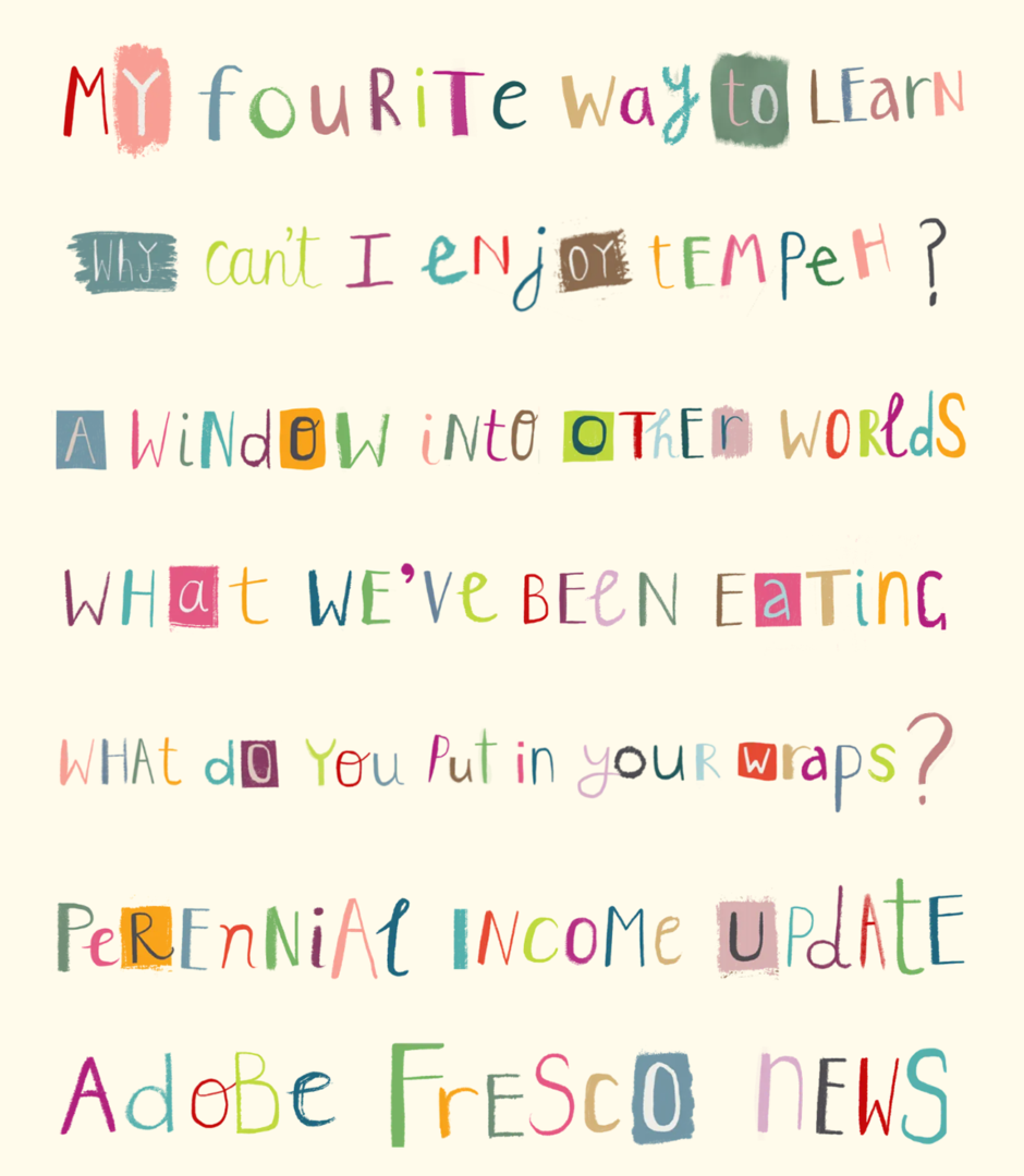 Hand Lettering – Hireillo | Hire an Illustrator
