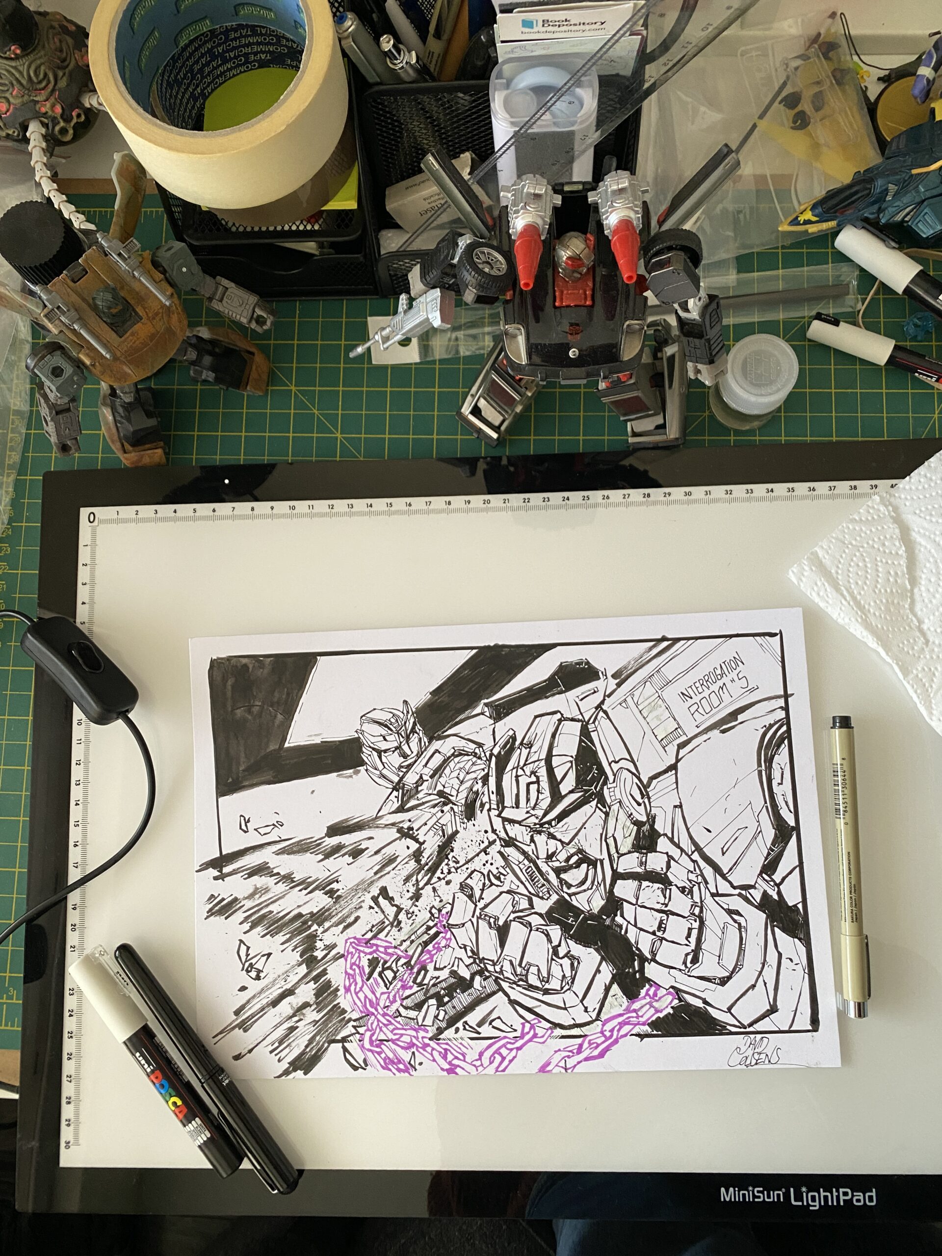 Transformers Sketch Commission – Hireillo | Hire an Illustrator