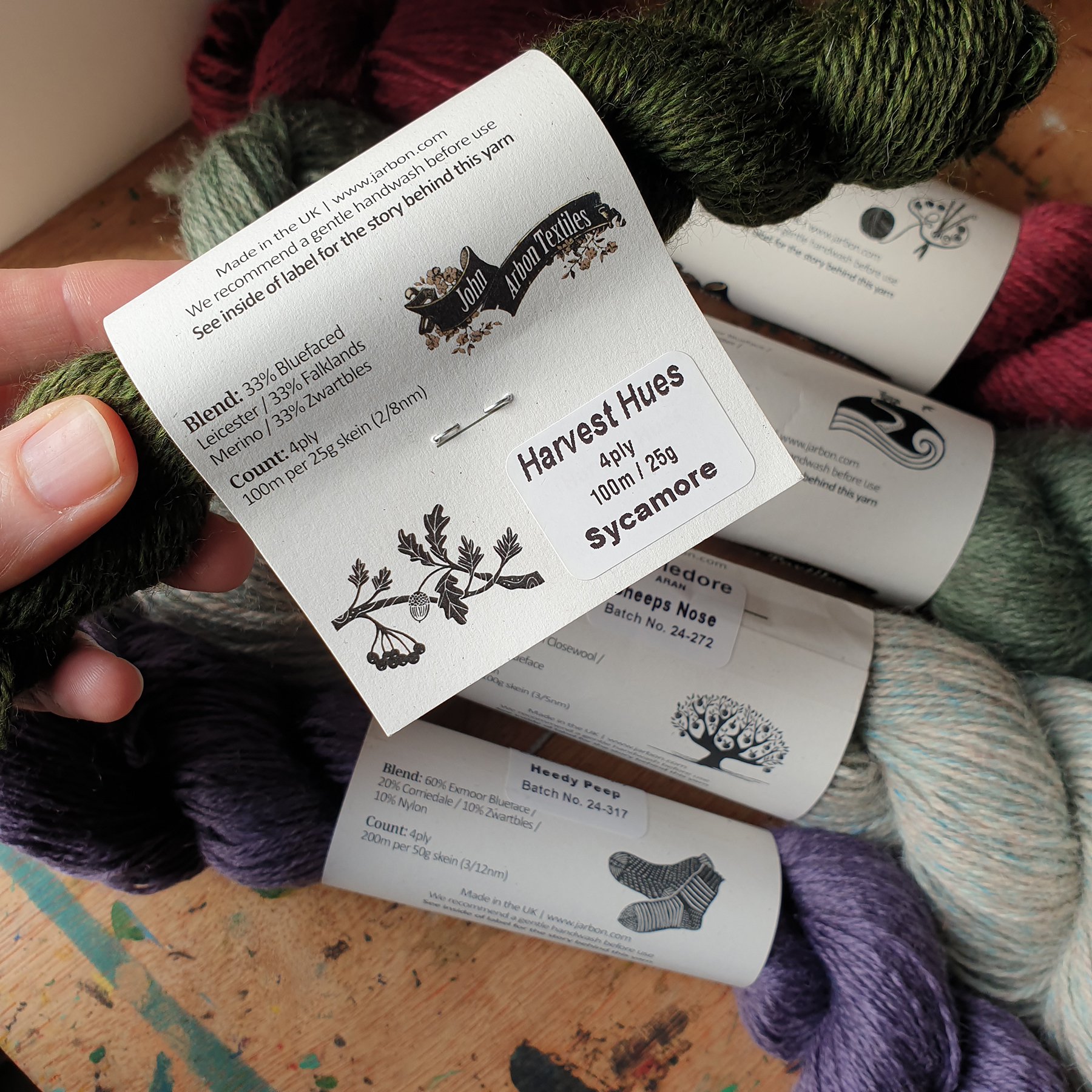 Wool Label Illustrations for John Arbon Textiles – Hireillo | Hire an ...