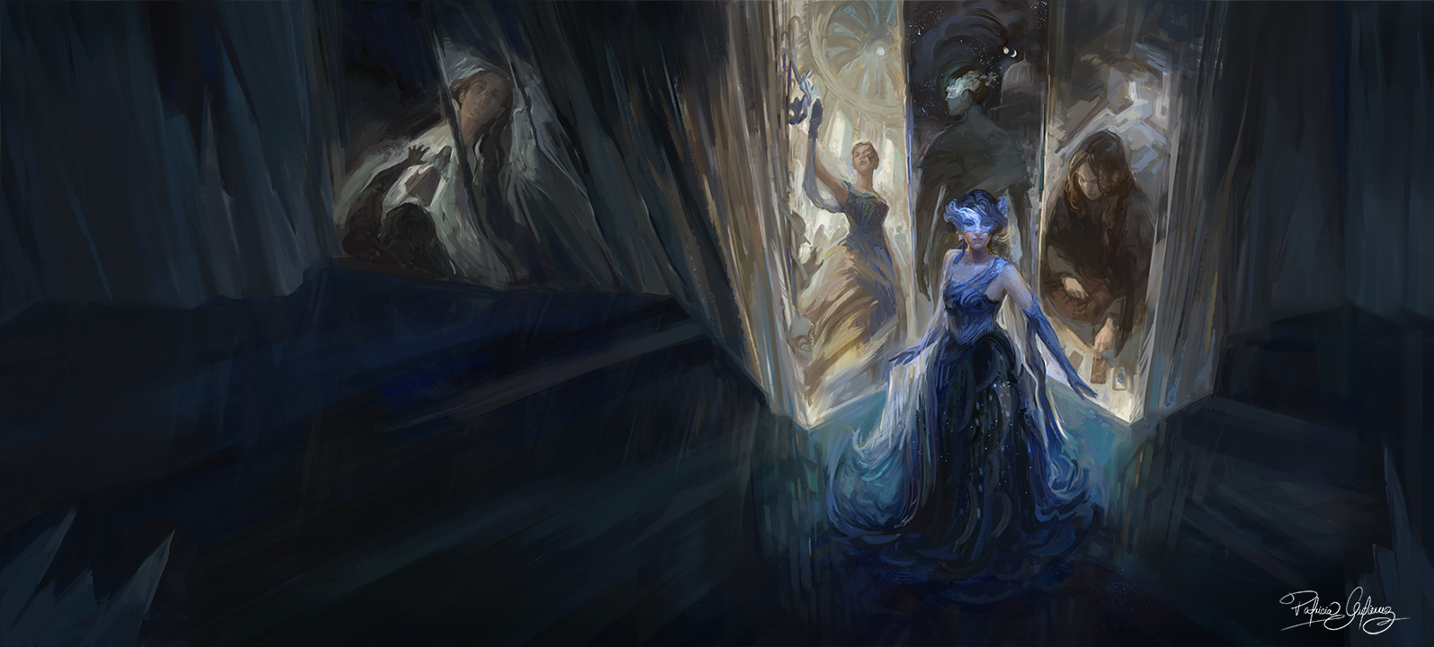 The Mask of Mirrors. Client: The Broken Binding. AD: Petrik Leo ...