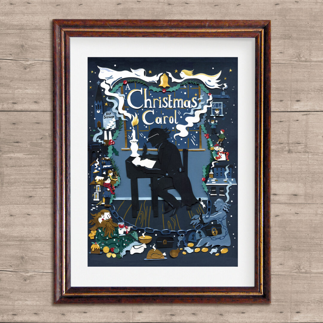 A Christmas Carol Greeting Card (and Print) – Hireillo | Hire an ...