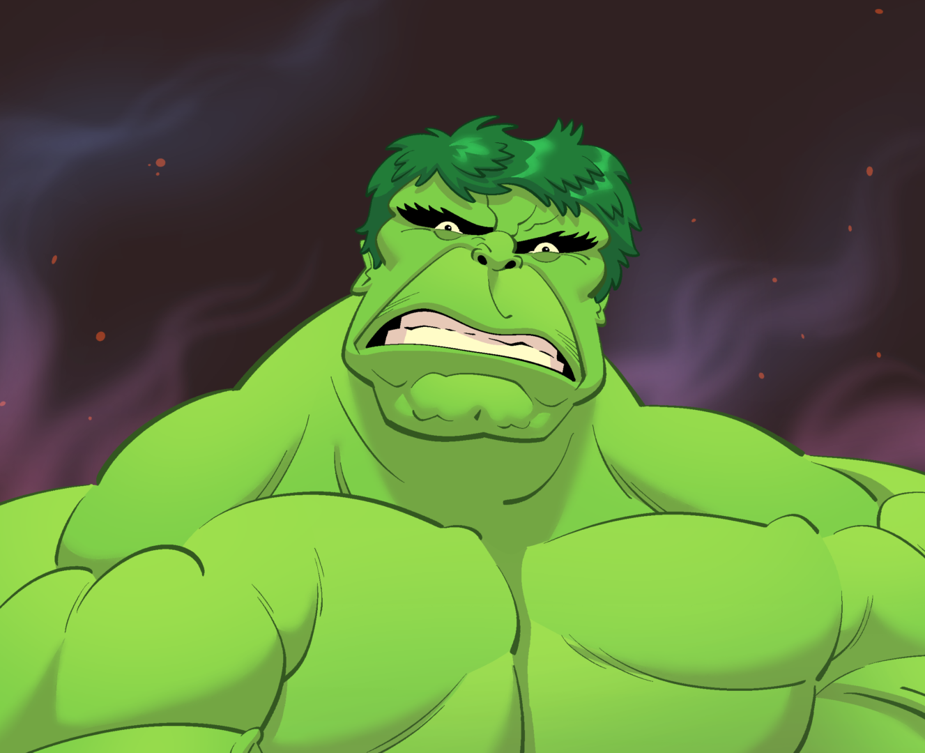 The Hulk – Hireillo | Hire an Illustrator