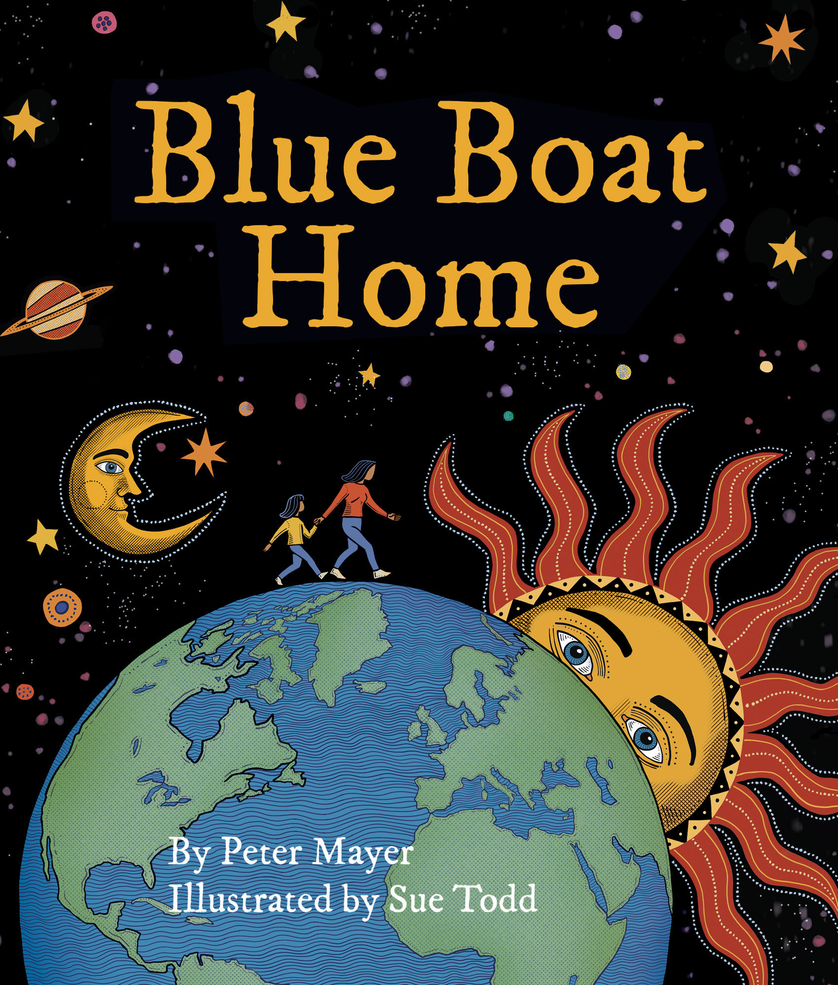 Blue Boat Home for Skinner House Books – Hireillo | Hire an Illustrator