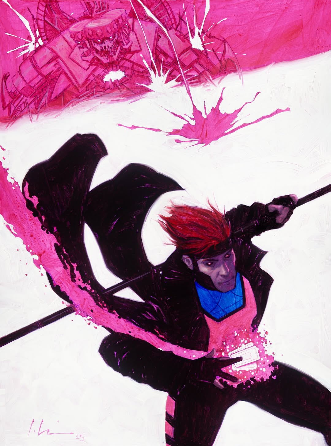 Final Gambit for Character In Context – Hireillo | Hire an Illustrator