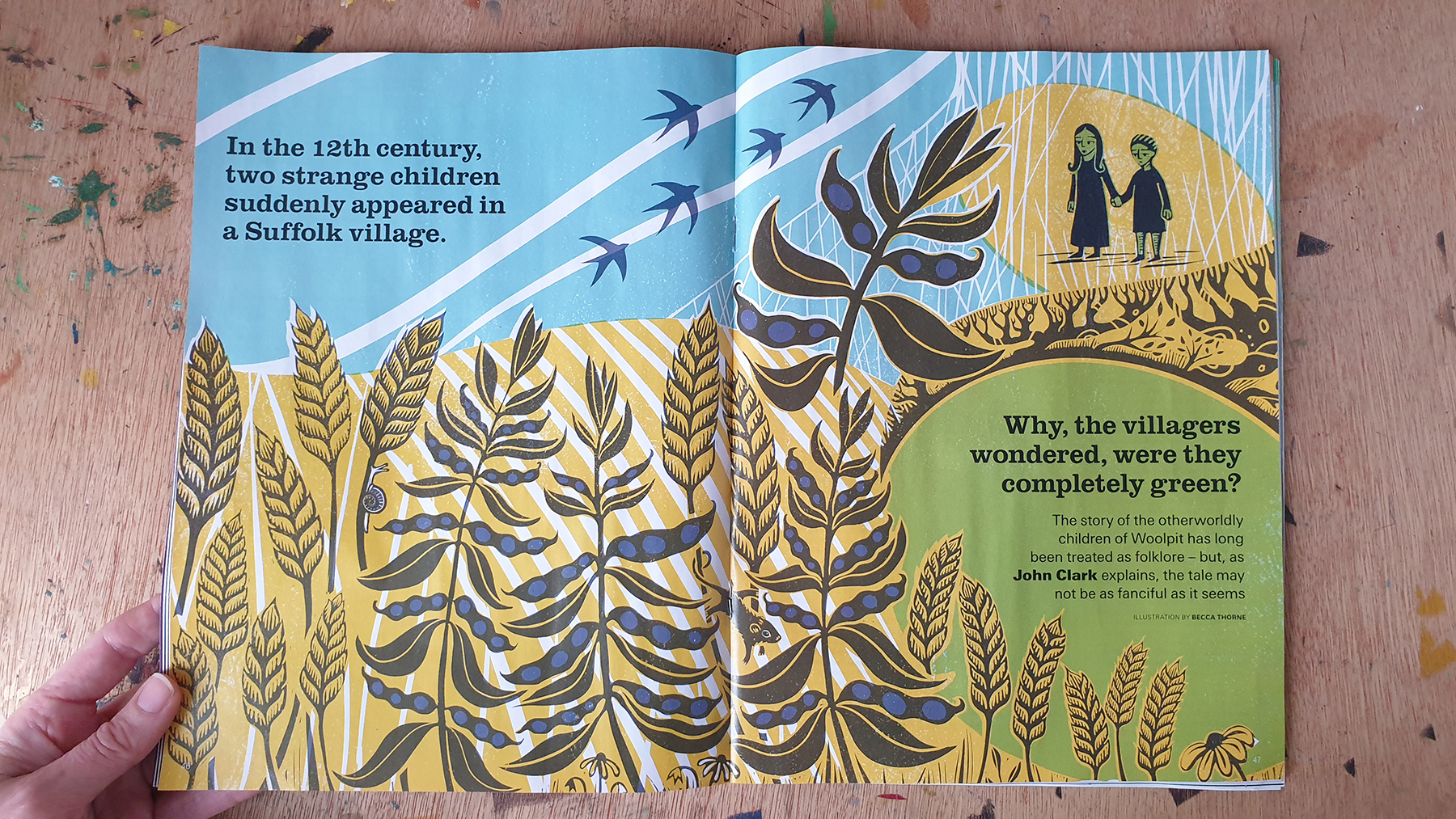 The Green Children of Woolpit for BBC History Magazine – Hireillo ...