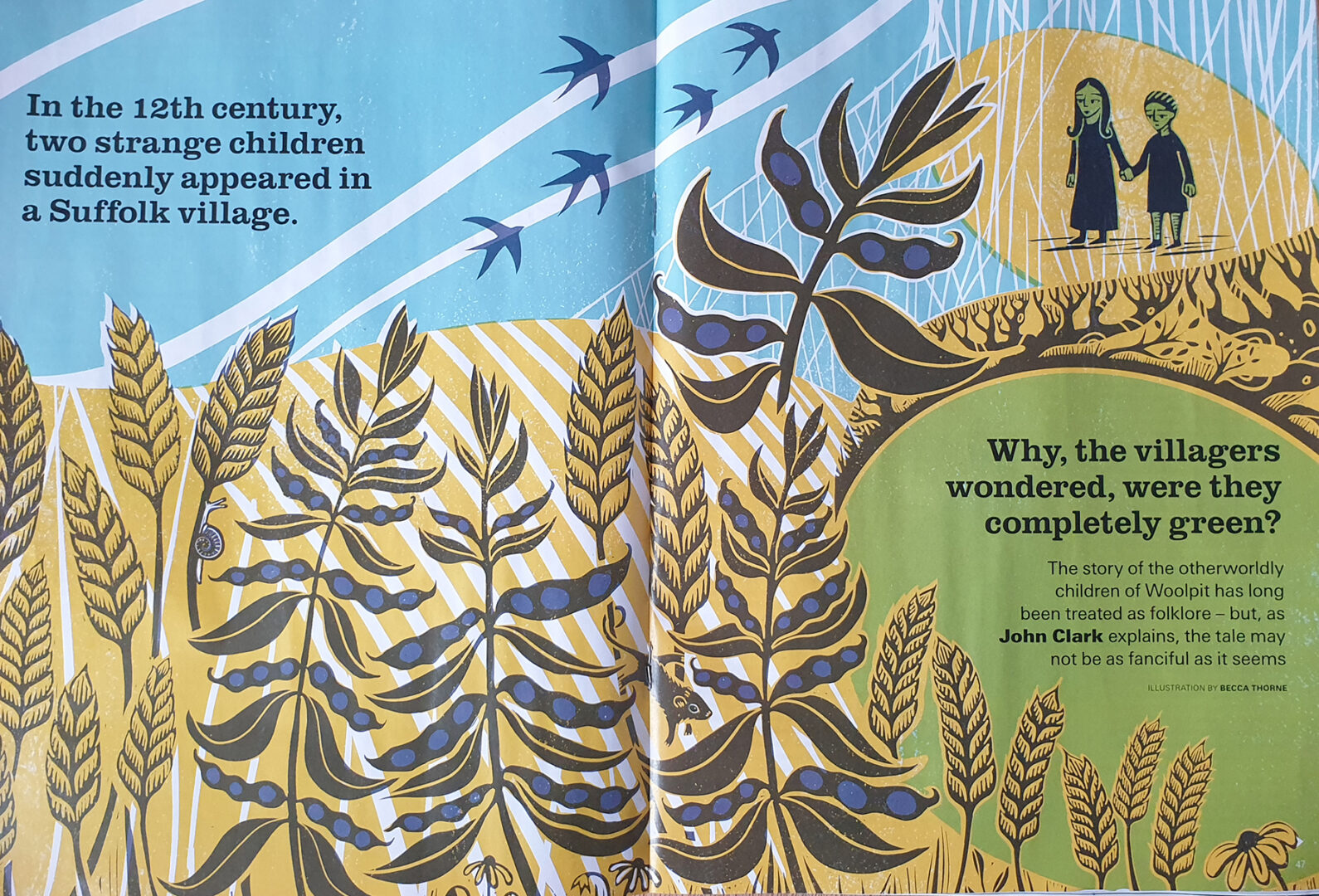 The Green Children of Woolpit for BBC History Magazine – Hireillo ...