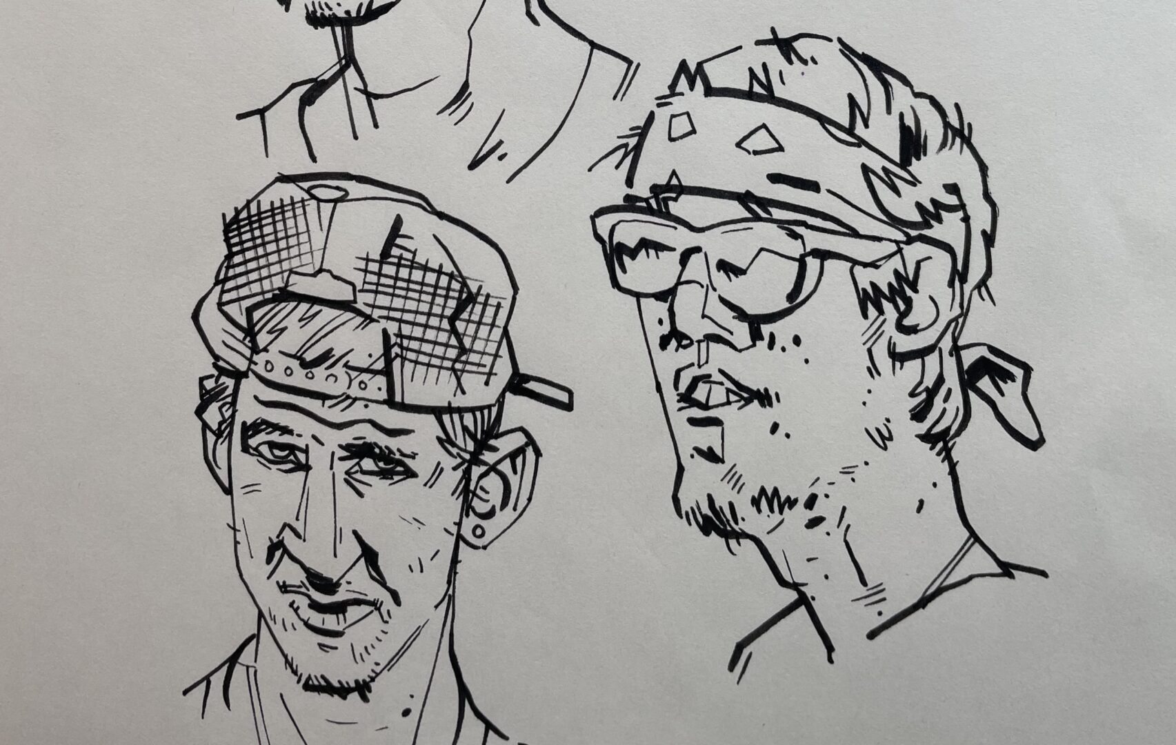 Drawing Strangers – Hireillo | Hire an Illustrator