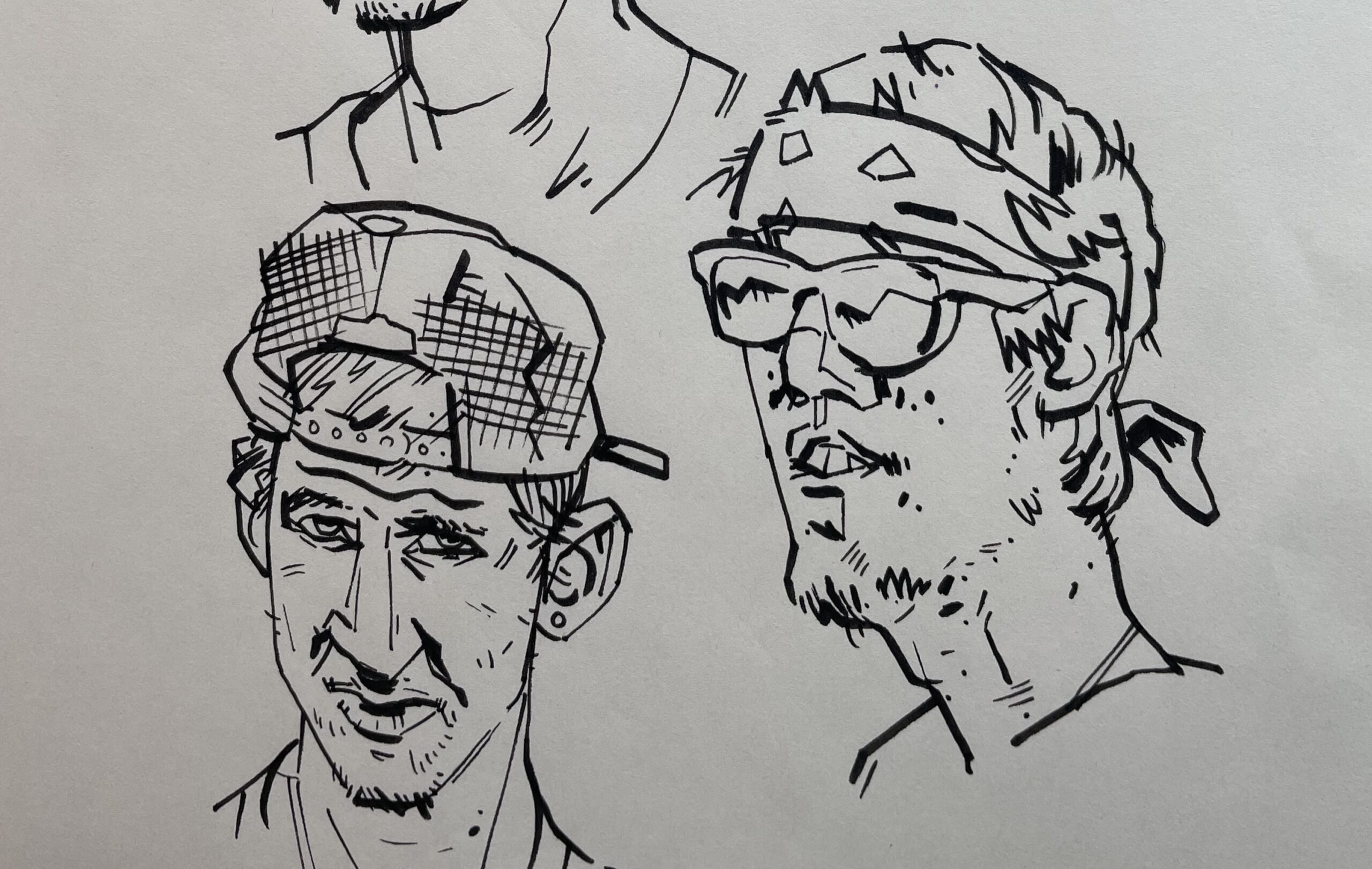 Drawing Strangers – Hireillo | Hire an Illustrator