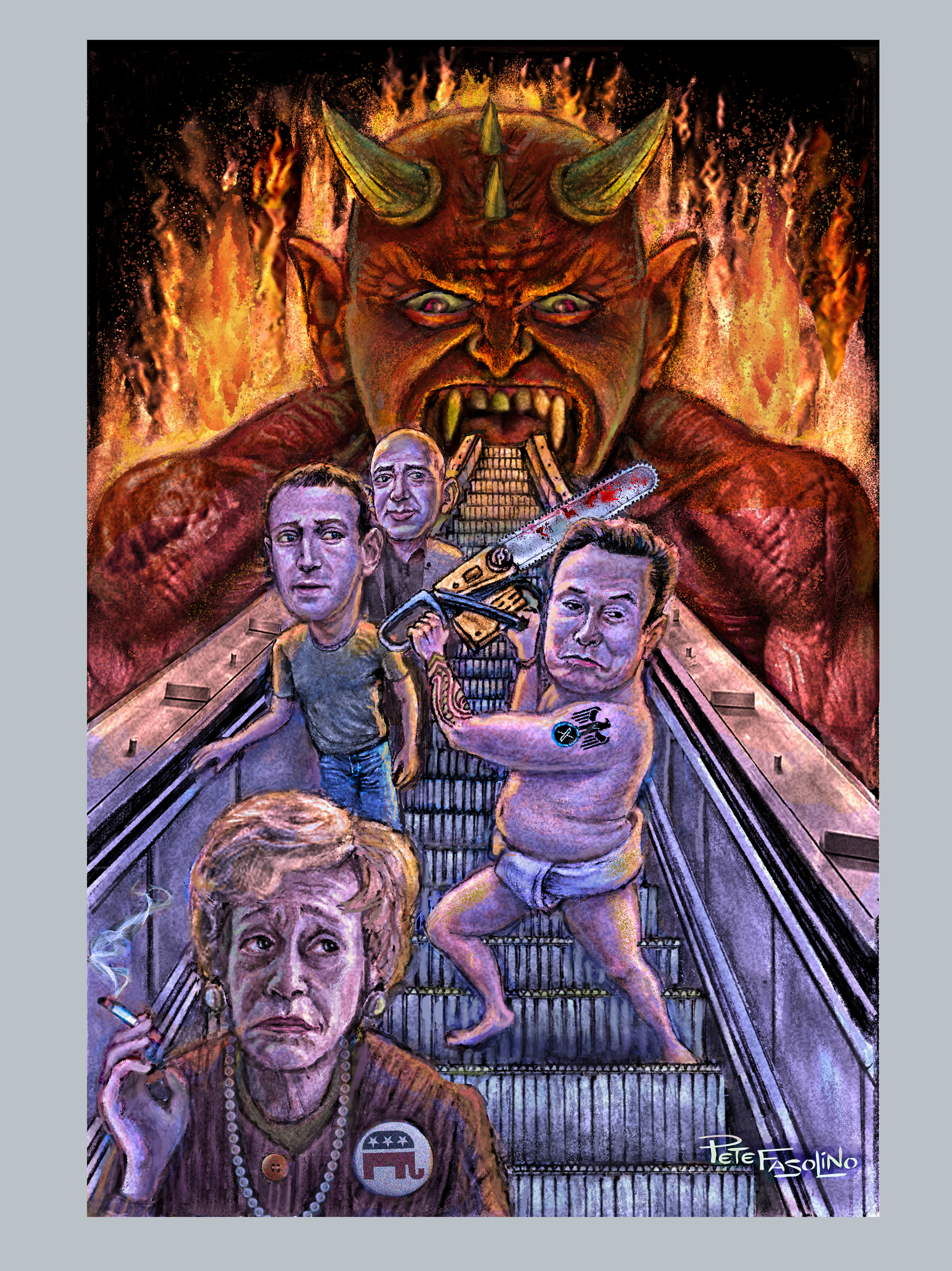 Not Your Grandma’s Republican Party – Hireillo | Hire an Illustrator