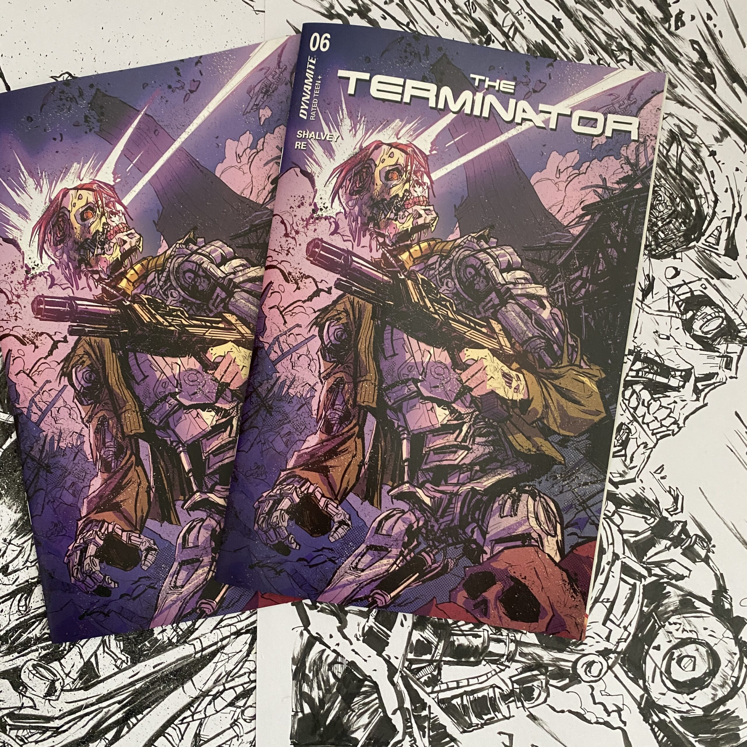 Terminator Issue 6 Cover – Hireillo | Hire an Illustrator