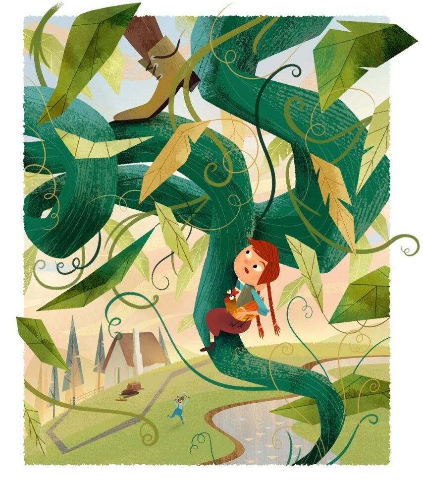 Jack and the Beanstalk – Hireillo | Hire an Illustrator