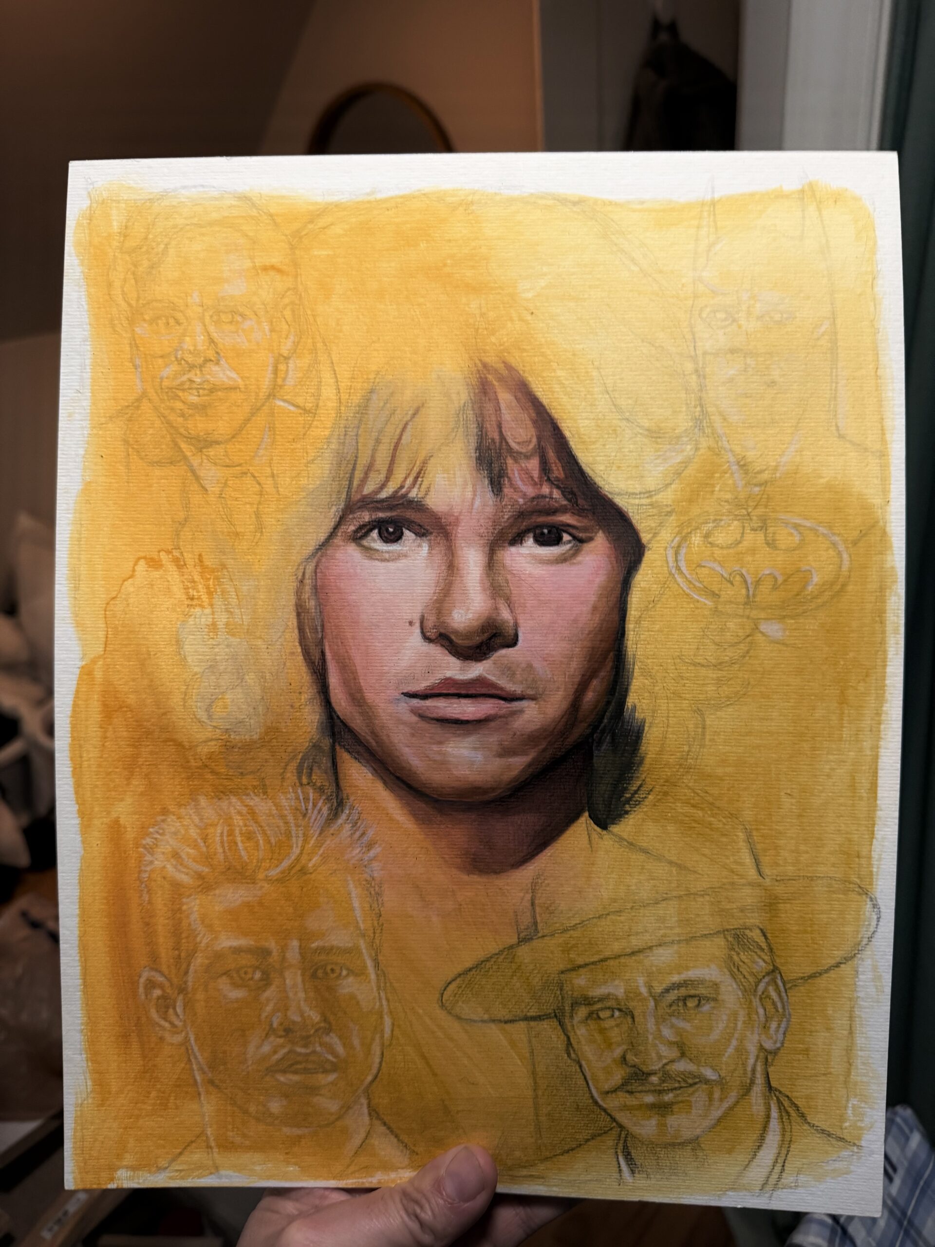 Work in progress tribute to Val Kilmer – Hireillo | Hire an Illustrator