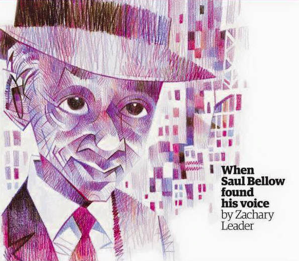 Saul Bellow Portrait – Hireillo | Hire an Illustrator