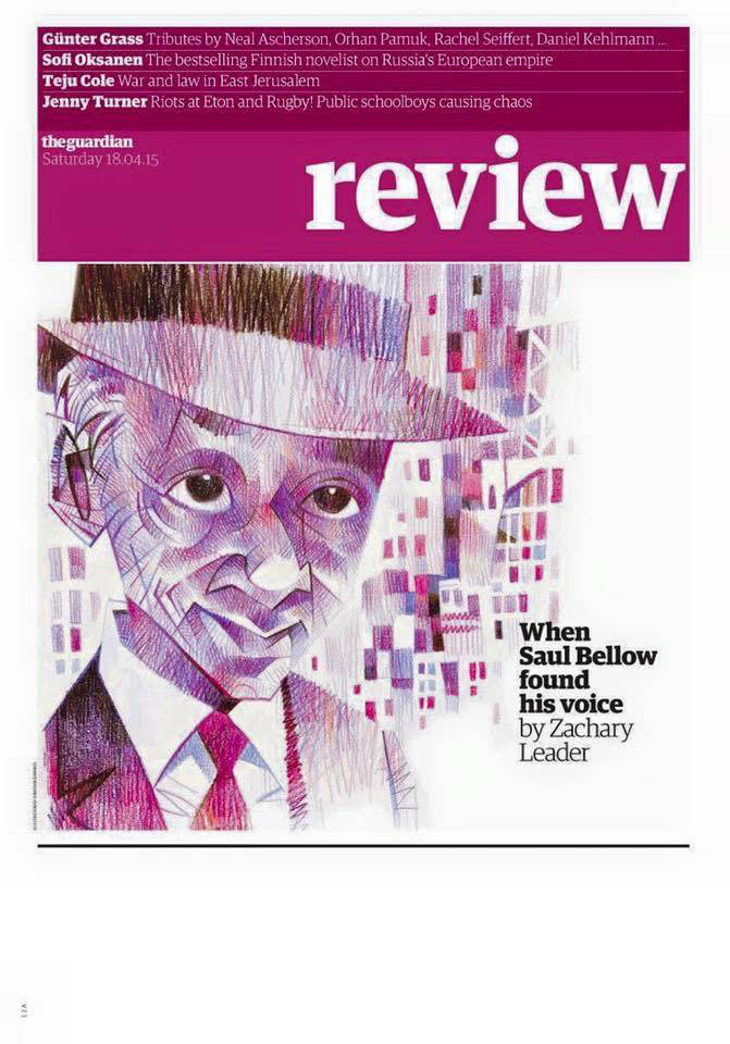 Saul Bellow Portrait – Hireillo | Hire an Illustrator