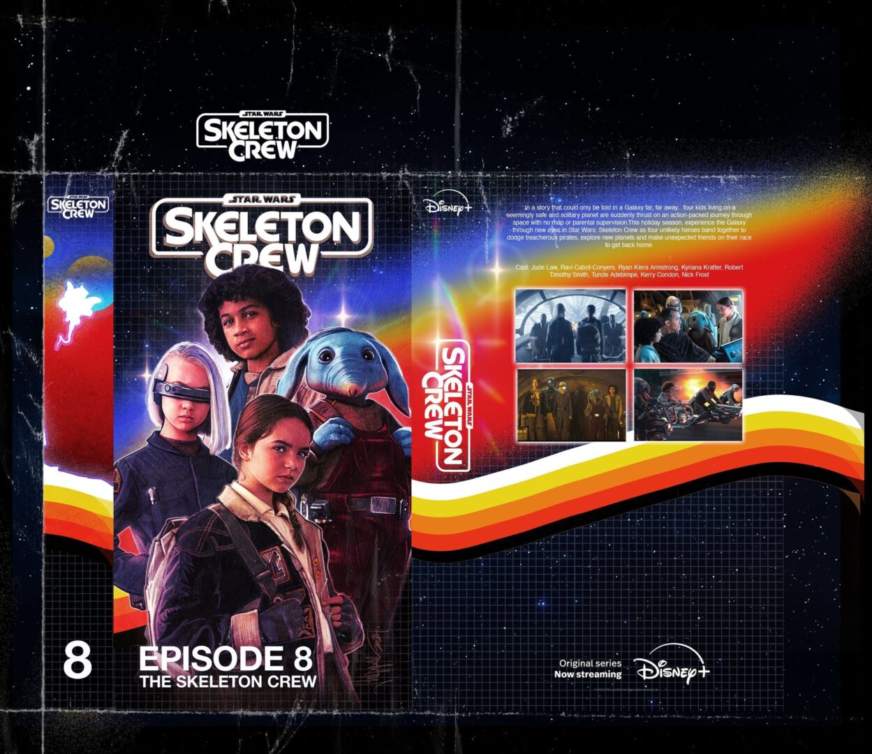 Star Wars: Skeleton Crew – VHS Box Set – Hireillo | Hire an Illustrator