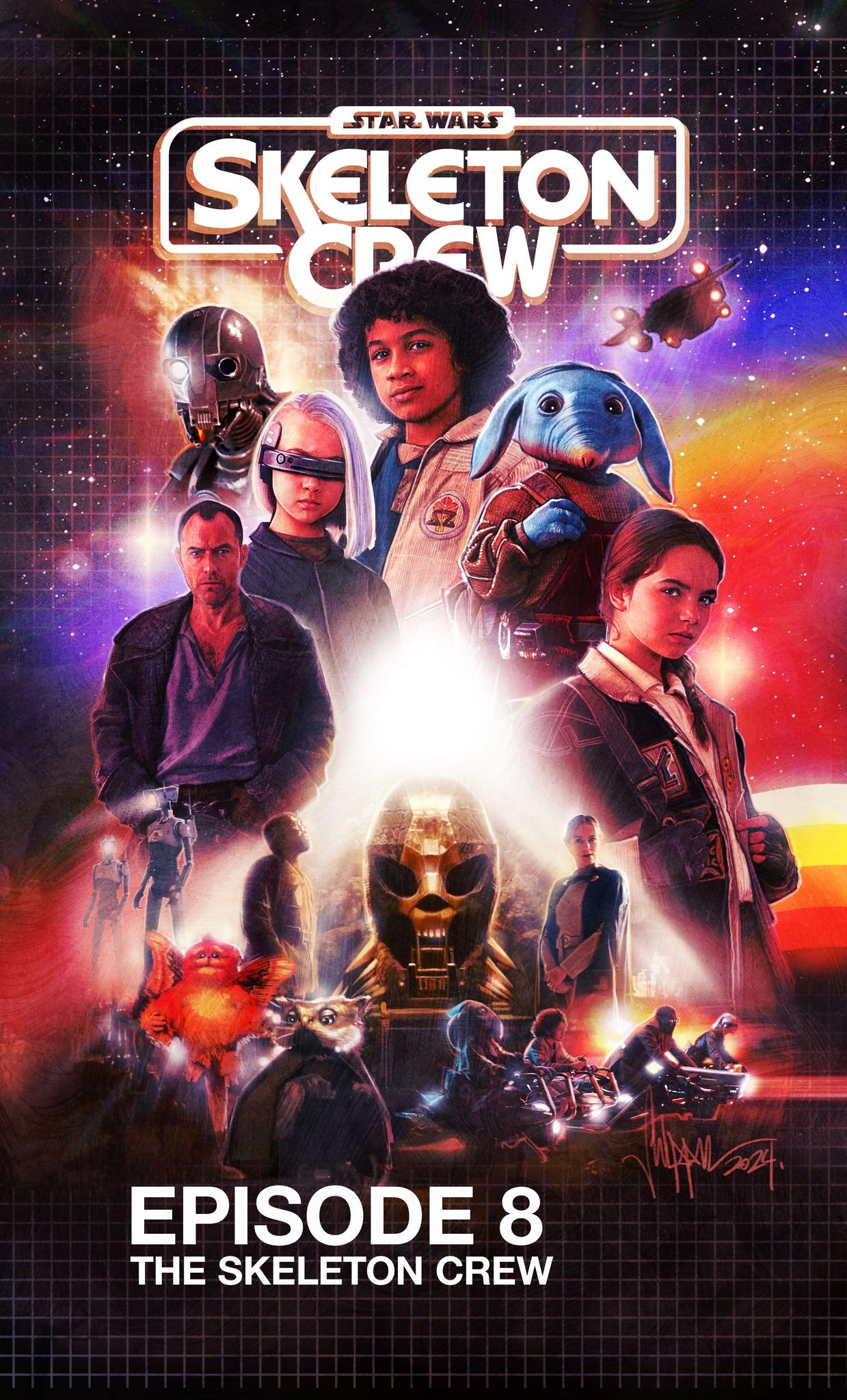 Star Wars: Skeleton Crew – VHS Box Set – Hireillo | Hire an Illustrator