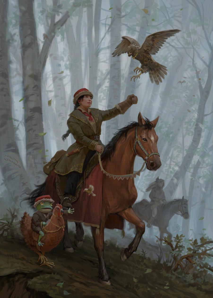 Frogbert’s First Hunting Expedition – Hireillo | Hire an Illustrator