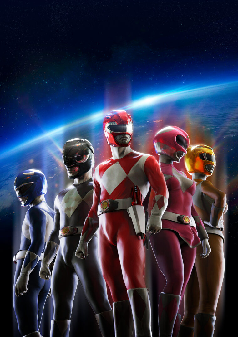 Power Rangers – Hireillo | Hire an Illustrator