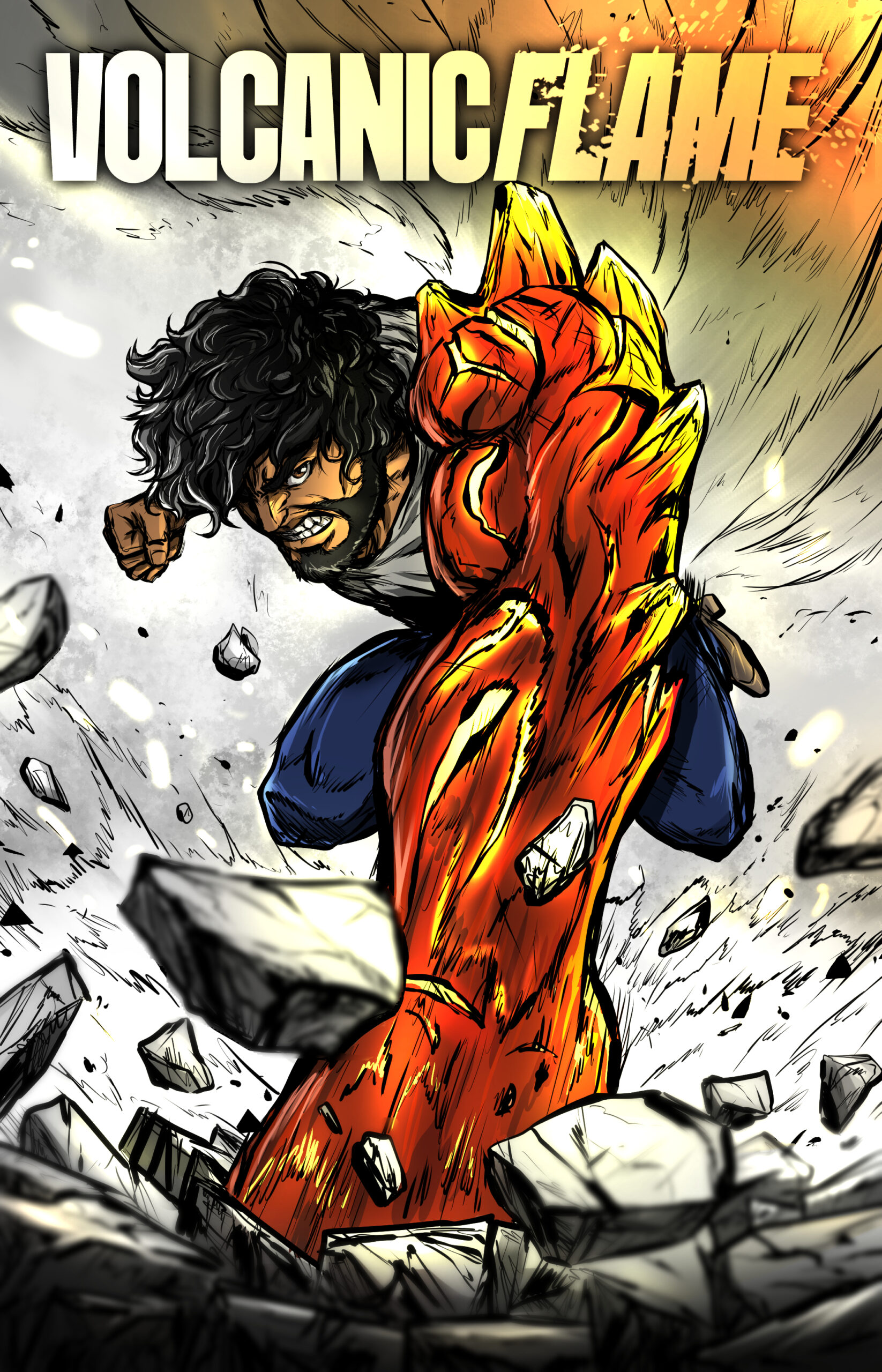 Volcanic Flame #1 is Complete! – Hireillo | Hire an Illustrator