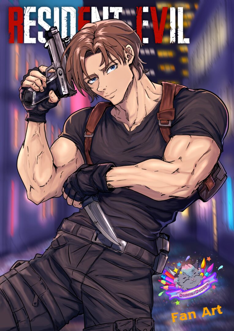 Leon Resident Evil Fan Art – Hireillo | Hire an Illustrator